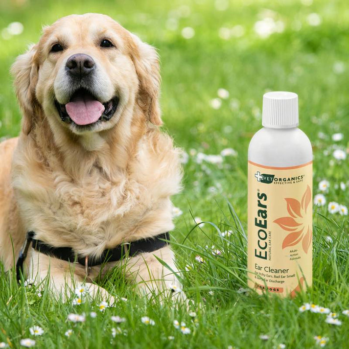 EcoEars® Dog Ear Infection Formula – Dog Ear Cleaner – Vet Organics